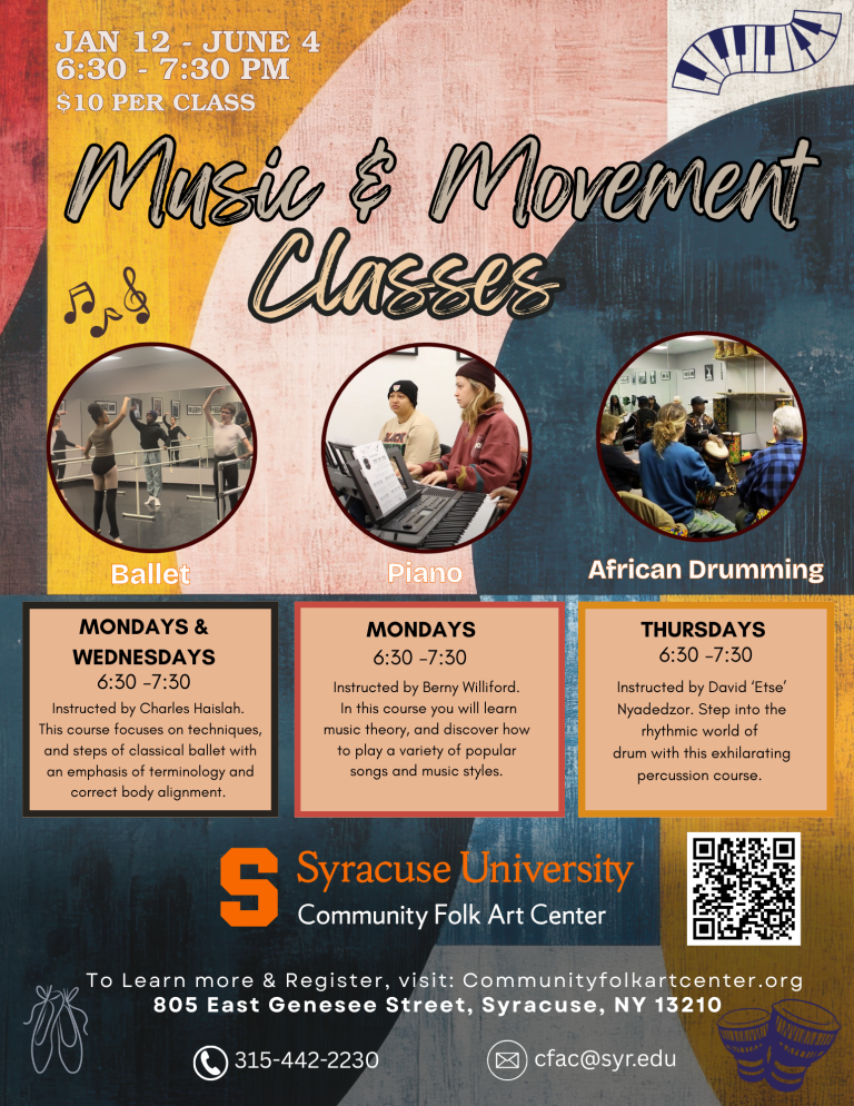 Adult Music & Movement Classes | Starting January 12th 2026 - Community ...
